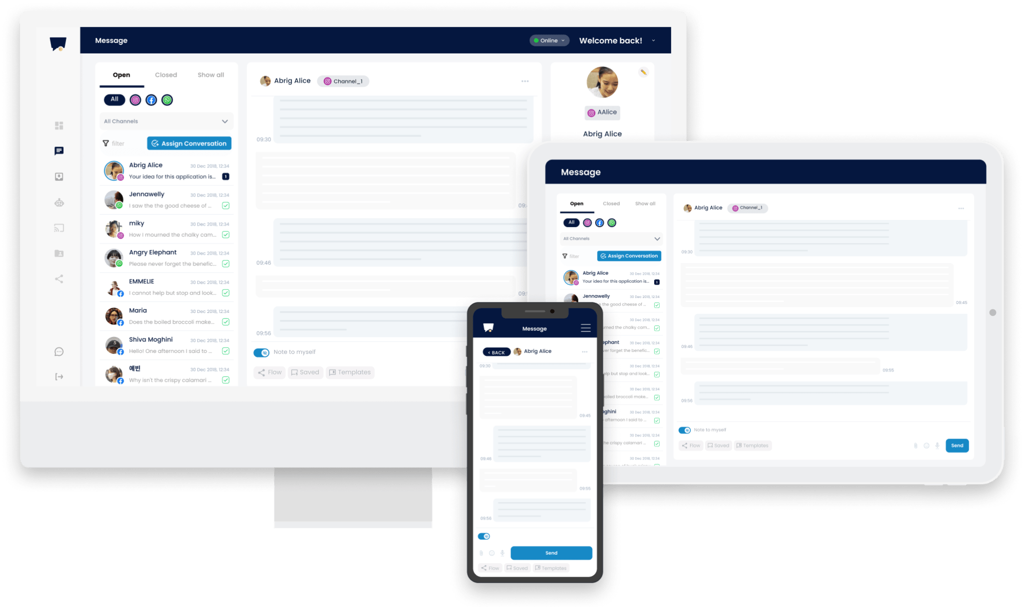 Omnichannel messenger for teams - Chatalog